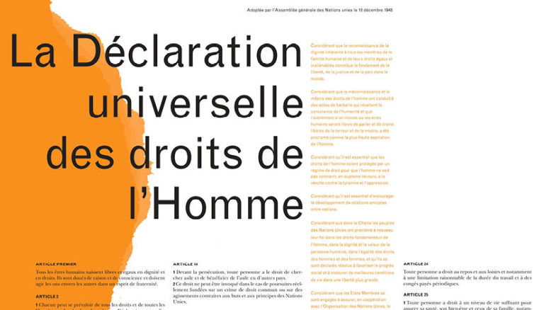 La Déclaration Universelle Des Droits De Lhomme Bienvenue Sur Le