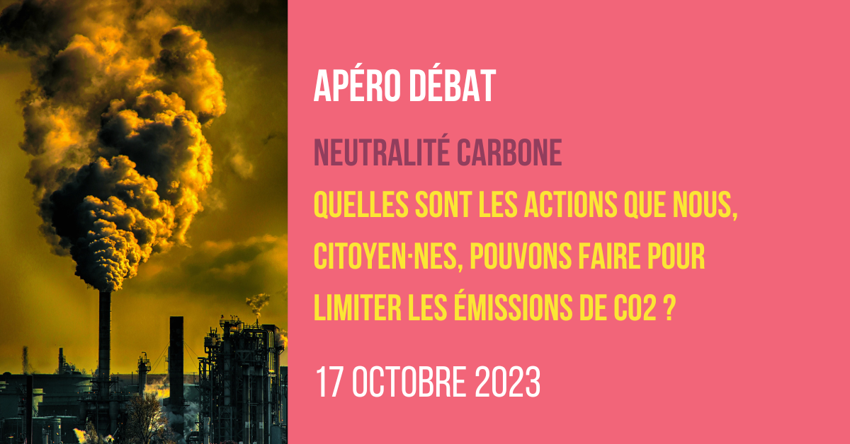 [Apéro débat] 17.10.23 | Neutralité carbone - Bienvenue sur le site de ...
